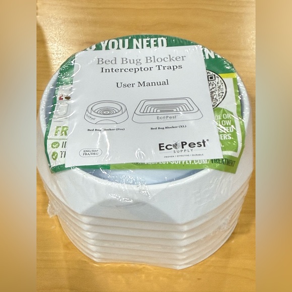 ecopest | Other | Ecopest Bed Bug Interceptors 8 Pack Bed Bug Blocker ...